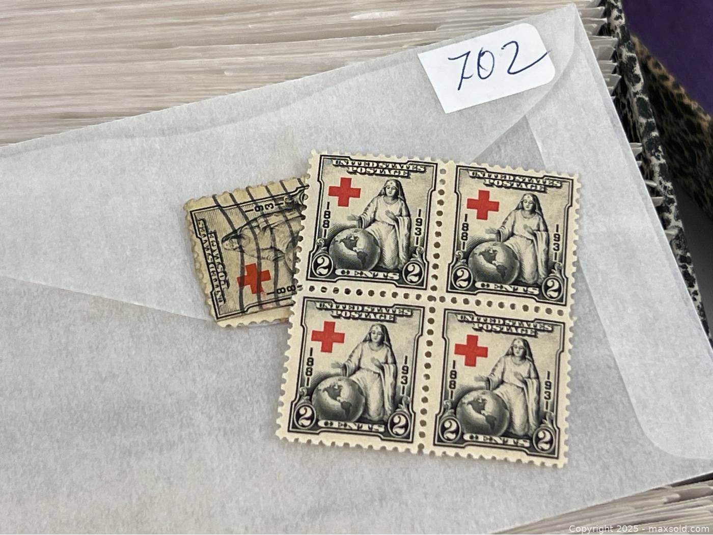 Sorted U.S. Postage Stamps With Scott Numbers | Maxsold