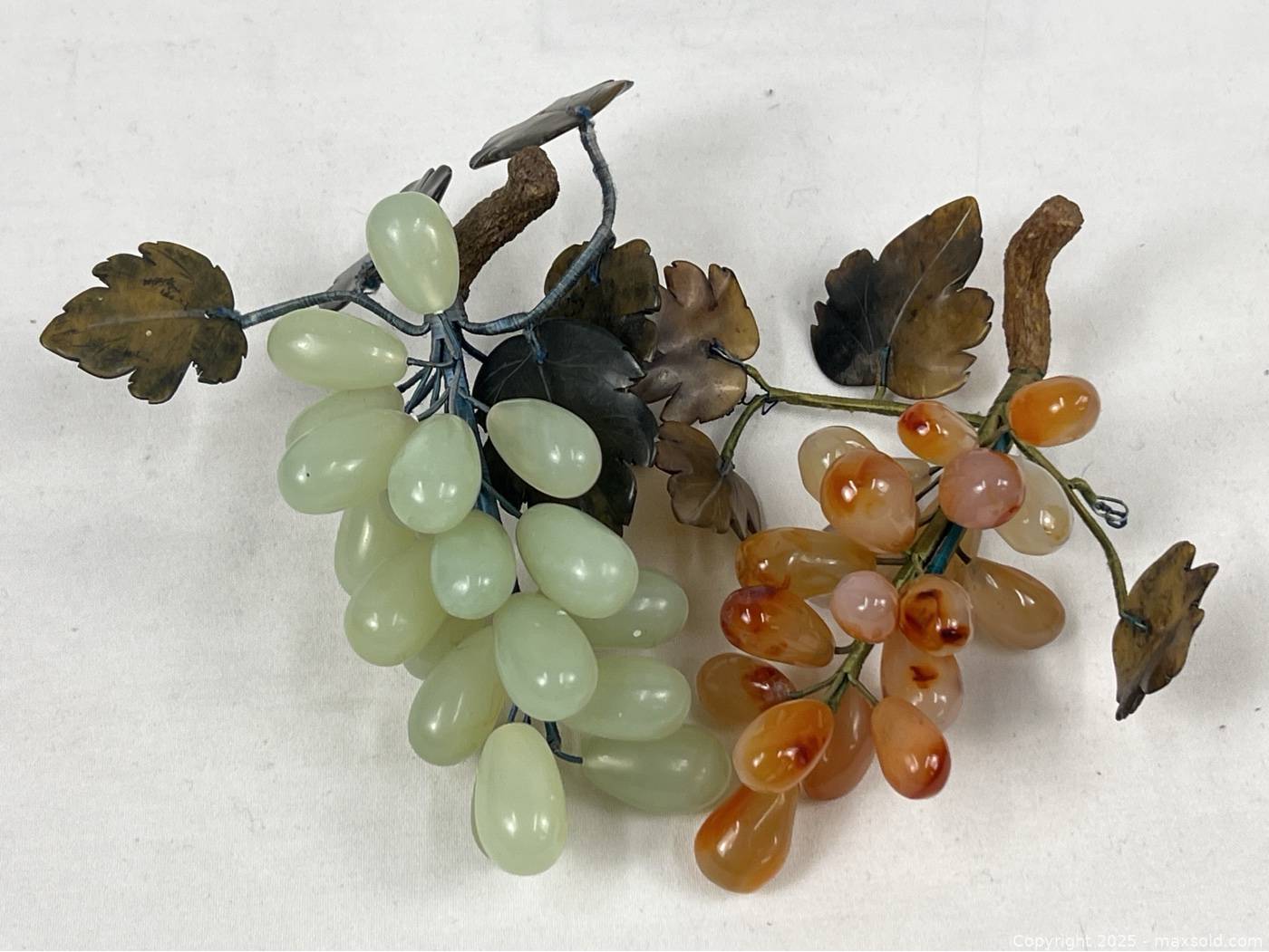 Vintage Stone Grape Clusters | Maxsold