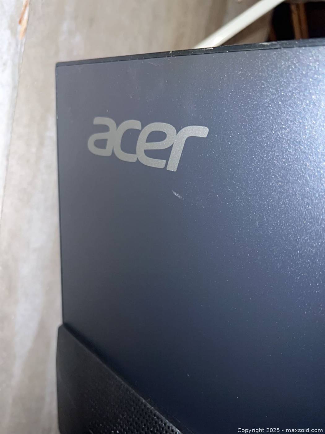 Panasonic VHS VCR And Acer 24" Monitor | Maxsold