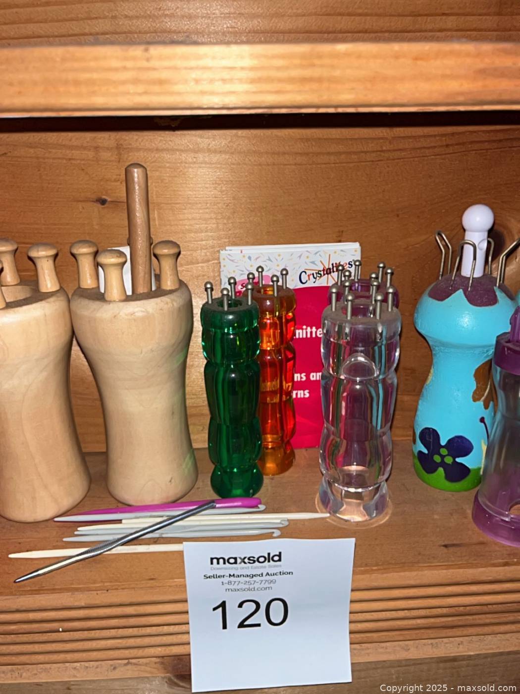 French knitting tools and Embellish-Knit machine | Maxsold