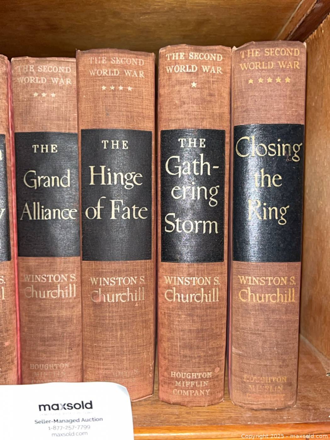 Winston Churchill “The Second World War” six-volume set | Maxsold