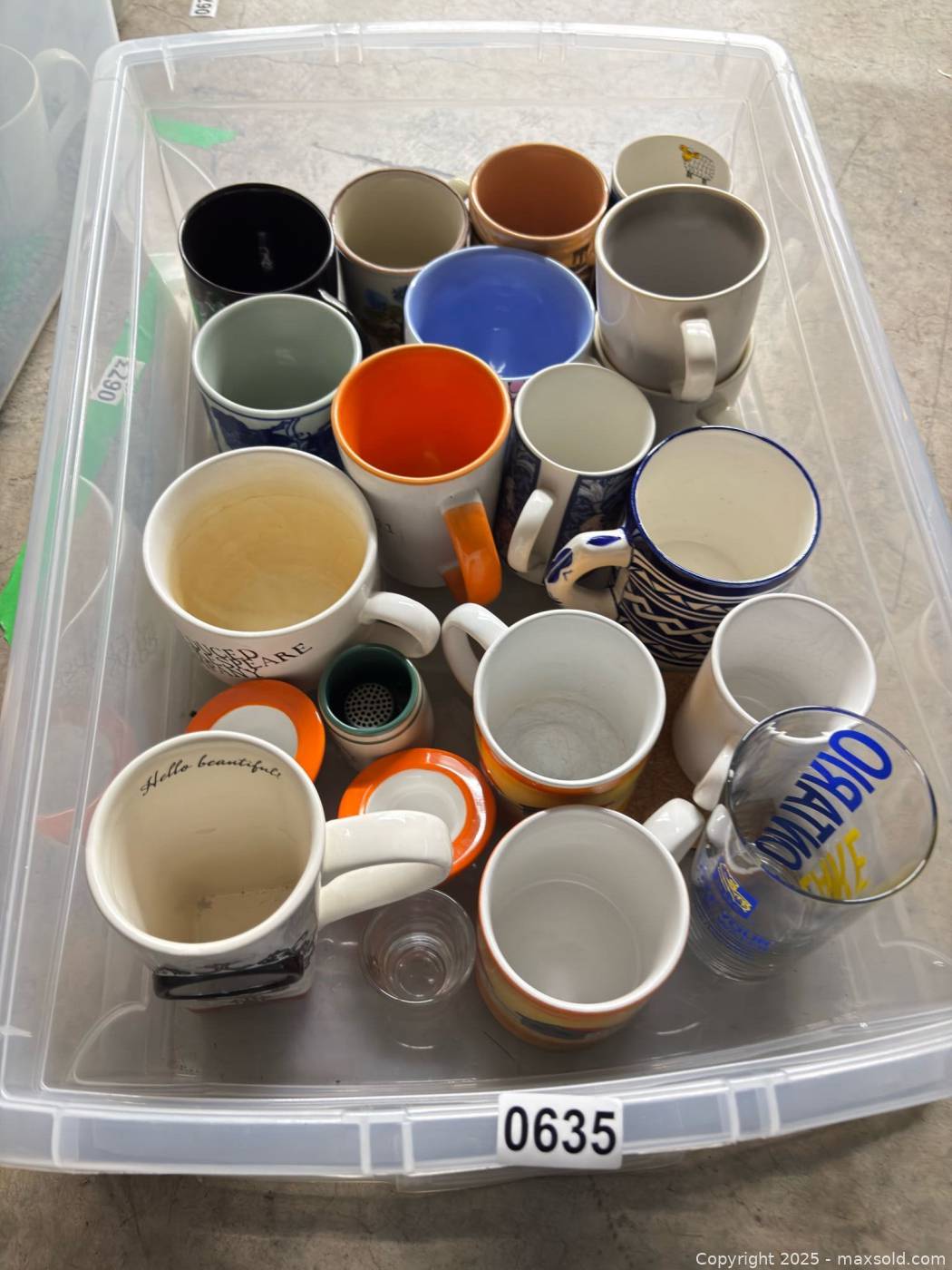 Approx. 22 Assorted Coffee Mugs & Glasses | Maxsold