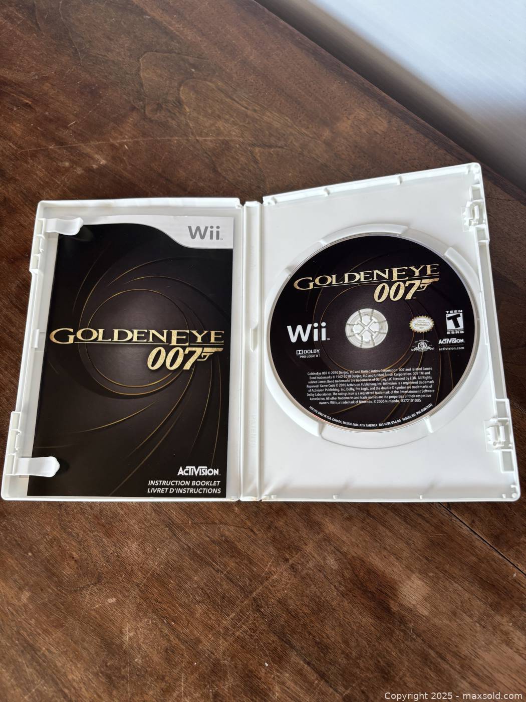 Nintendo Wii GoldenEye 007 video game | Maxsold