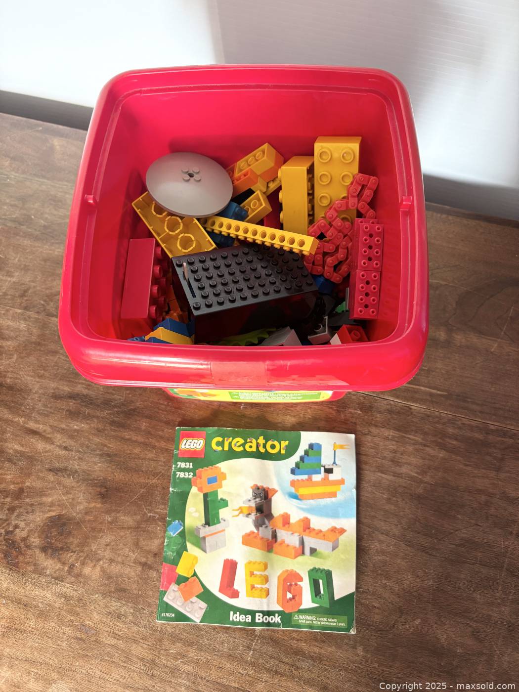 Vintage LEGO 7831 Creator bin with assorted bricks | Maxsold