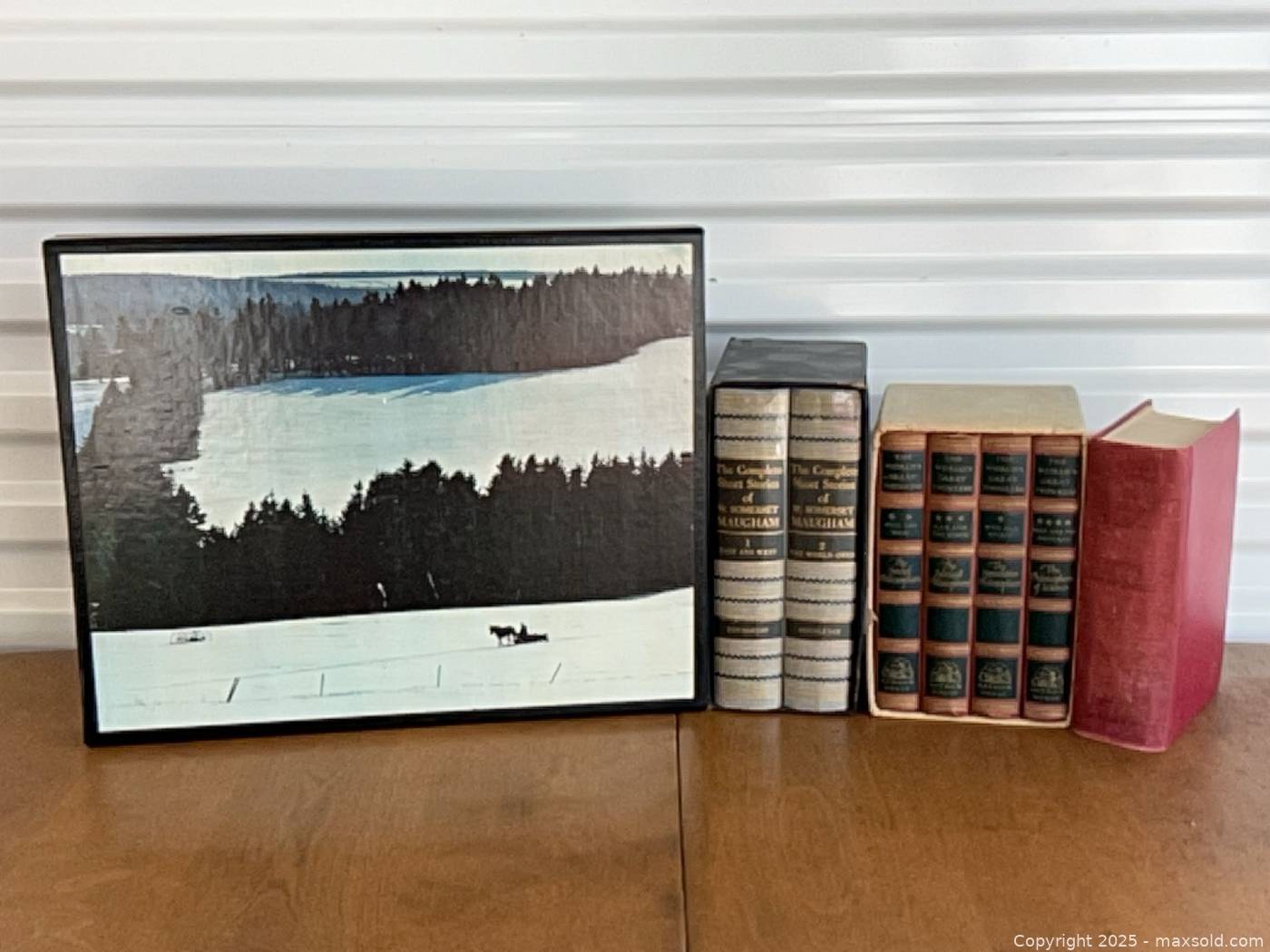 Vintage hardcover book collection 12 volumes | Maxsold