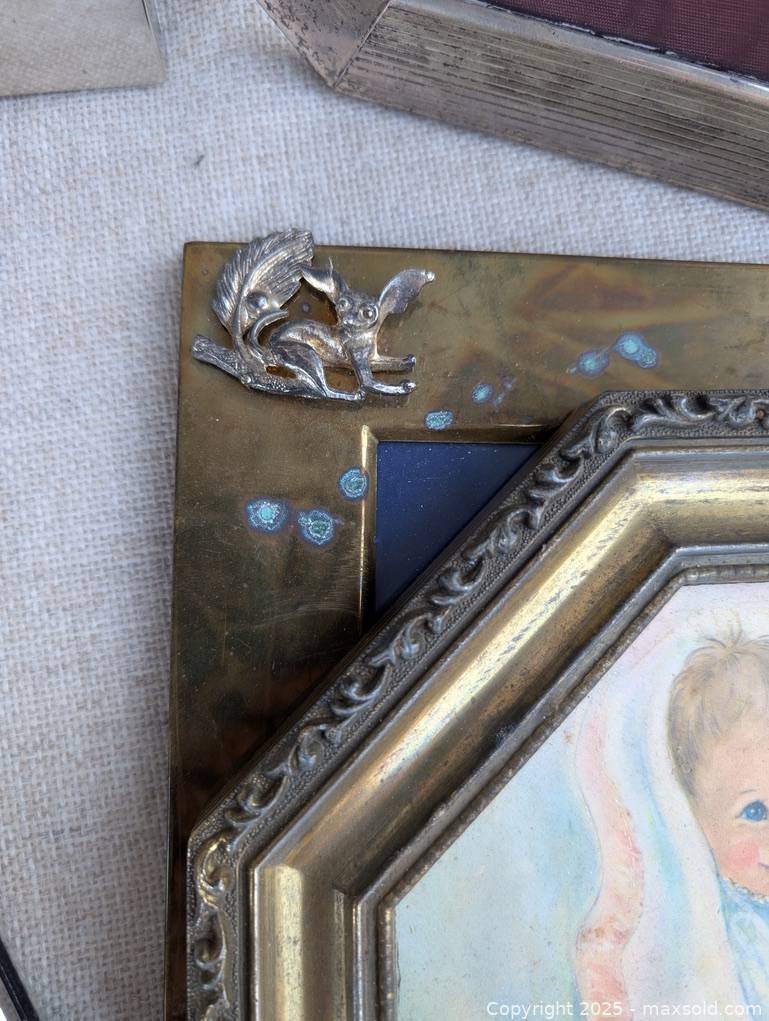 Nickel, Silver Plated And Patina Frames | Maxsold