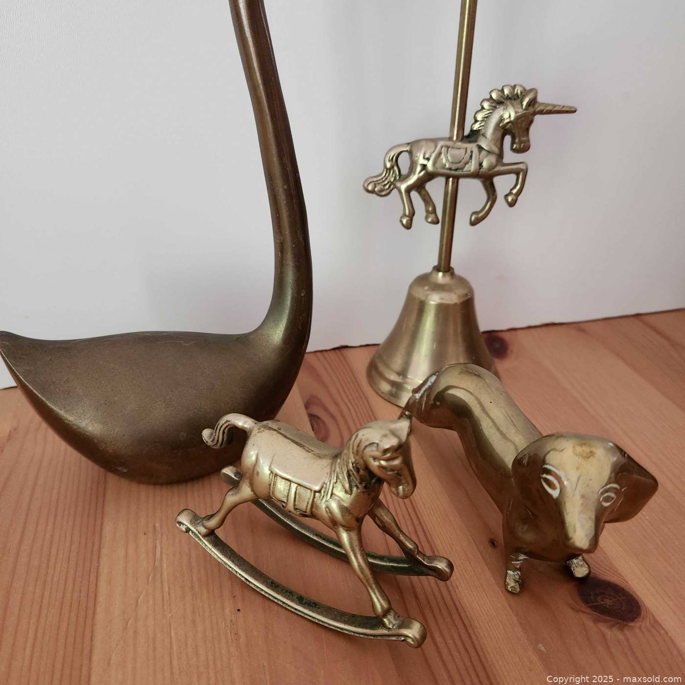 Vintage Brass Animal Figures Lot | Maxsold
