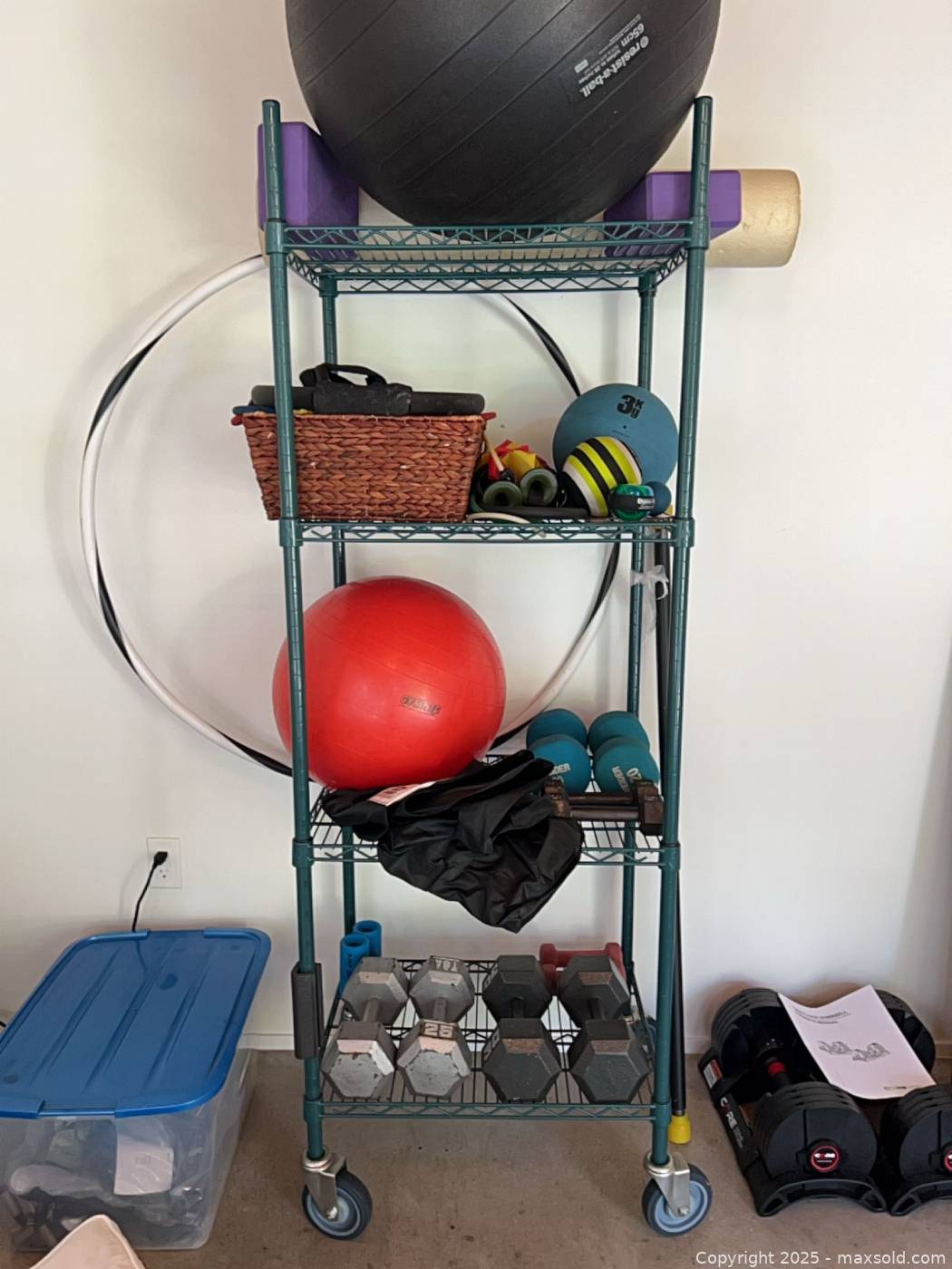 Gym fitness equipment bulk lot | Maxsold