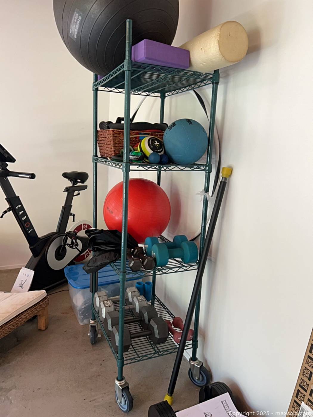 Gym fitness equipment bulk lot | Maxsold