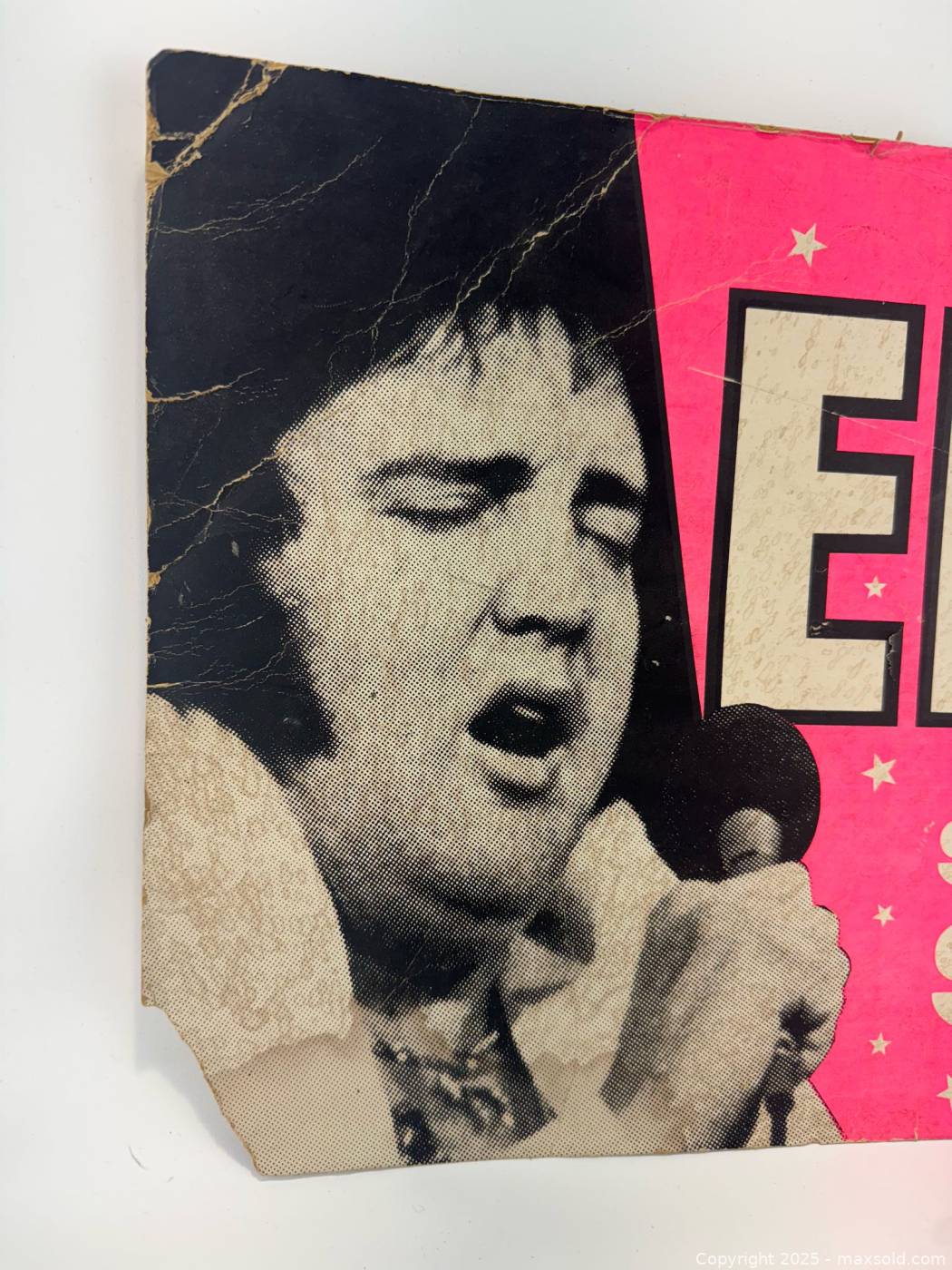 Vintage Elvis Presley promotional poster | Maxsold