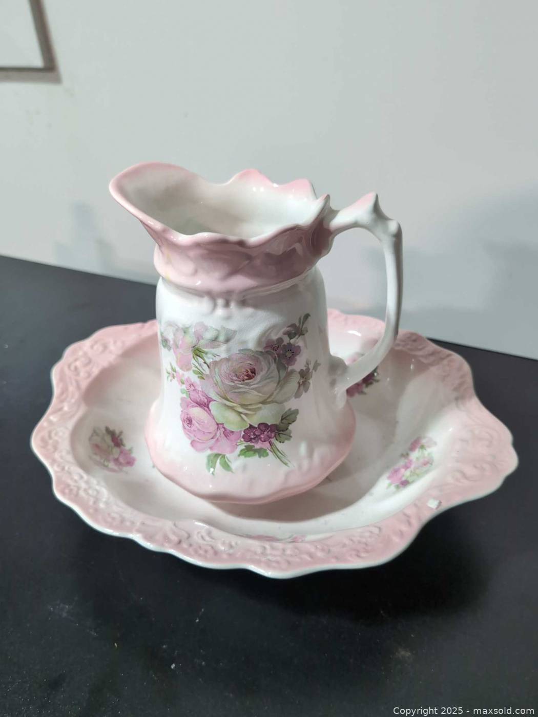 Old Foley Porcelain Pitcher & Wash Basin | Maxsold