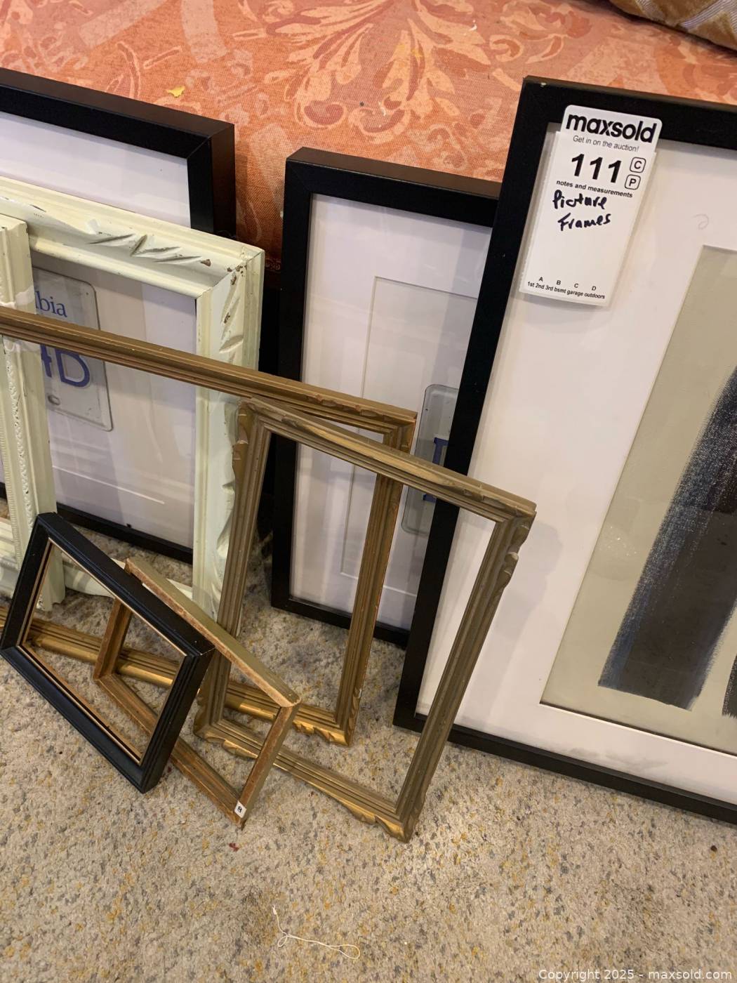 Framed BC plates, abstract art, assorted frames | Maxsold