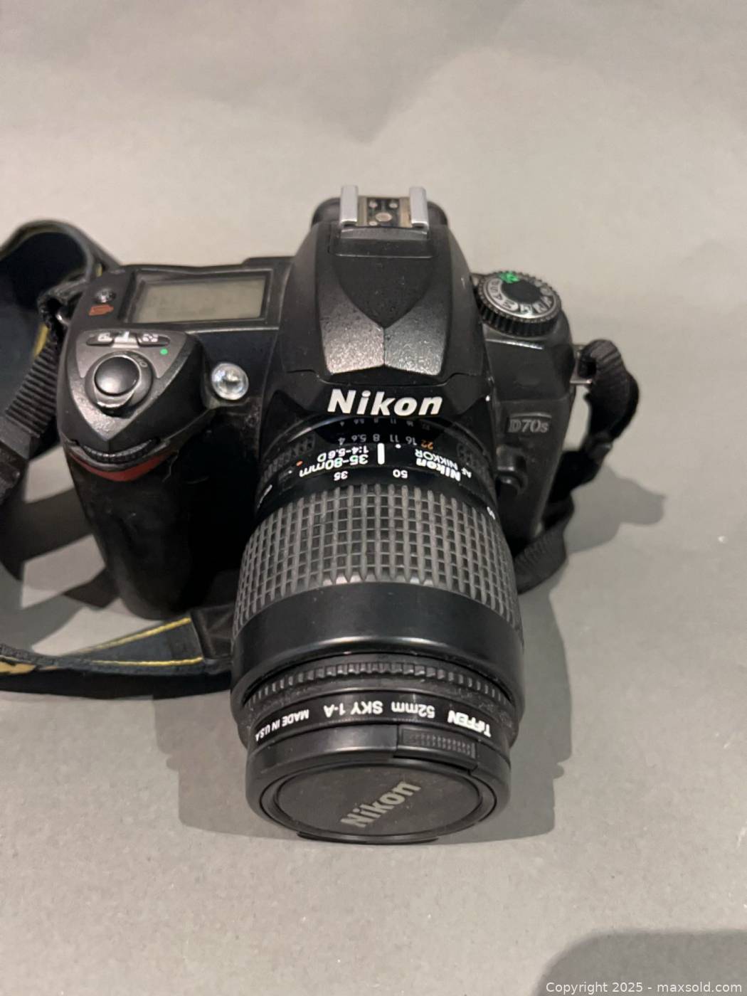 Nikon D70s DSLR Camera with 35-80mm Lens | Maxsold