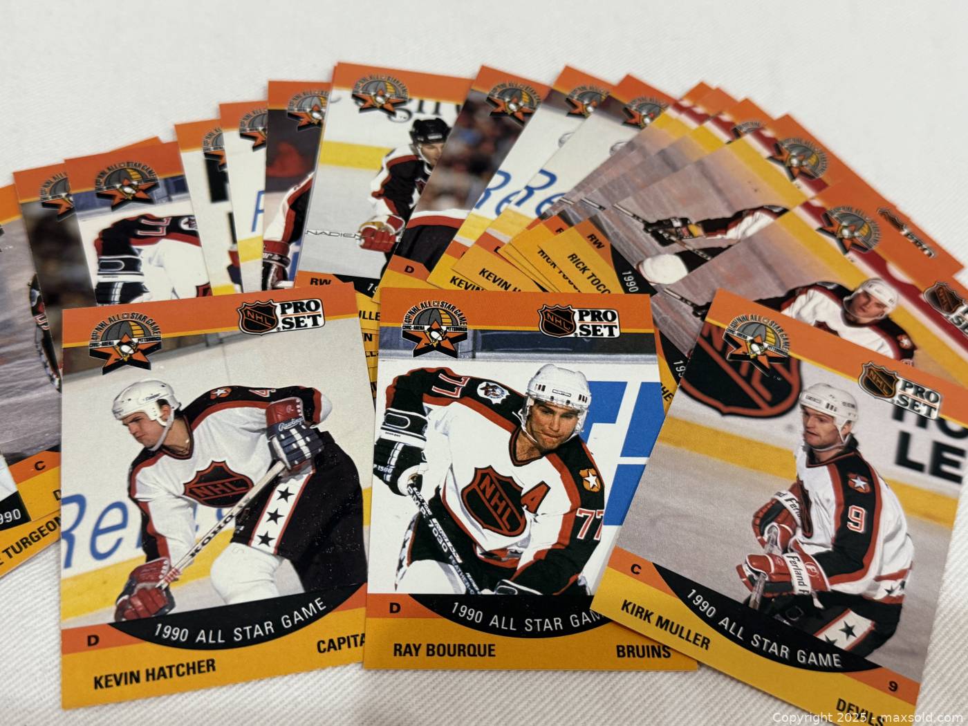 1990 Pro Set NHL All-Star Game hockey cards | Maxsold