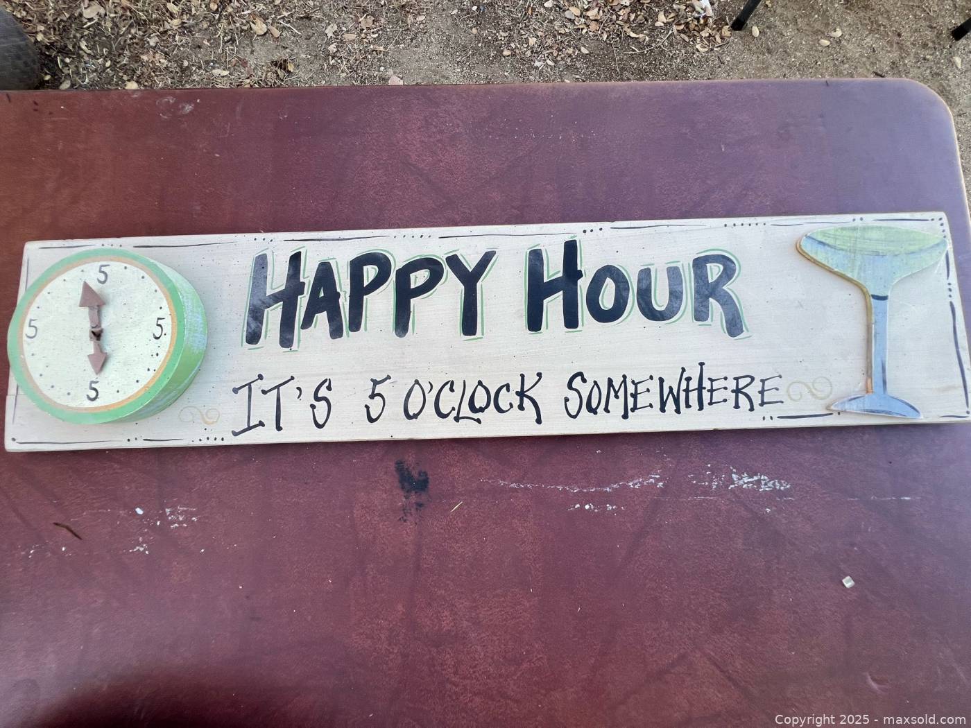 Vintage Bar Signs And Westclox Clock | Maxsold