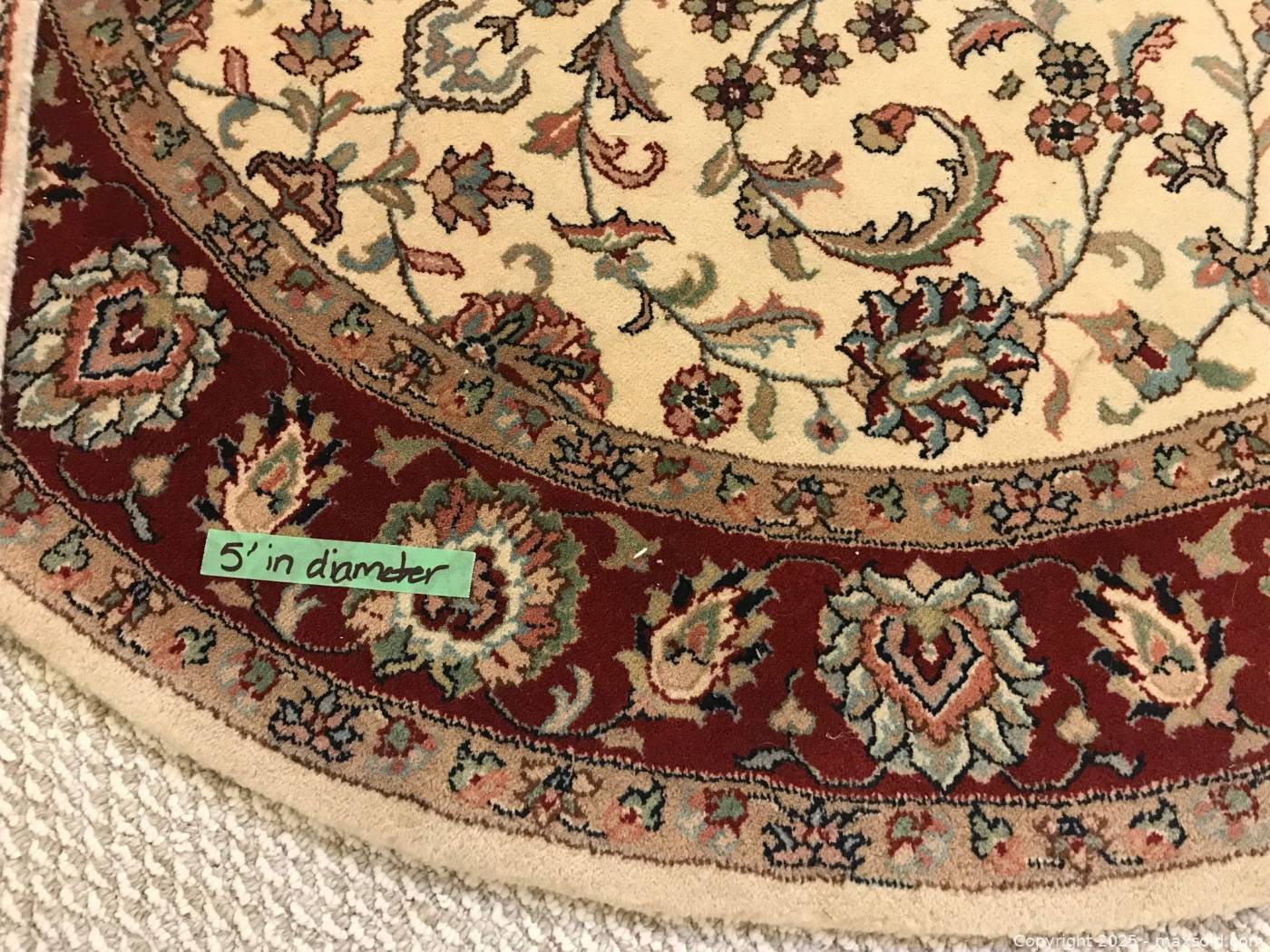 Two oriental style area rugs | Maxsold