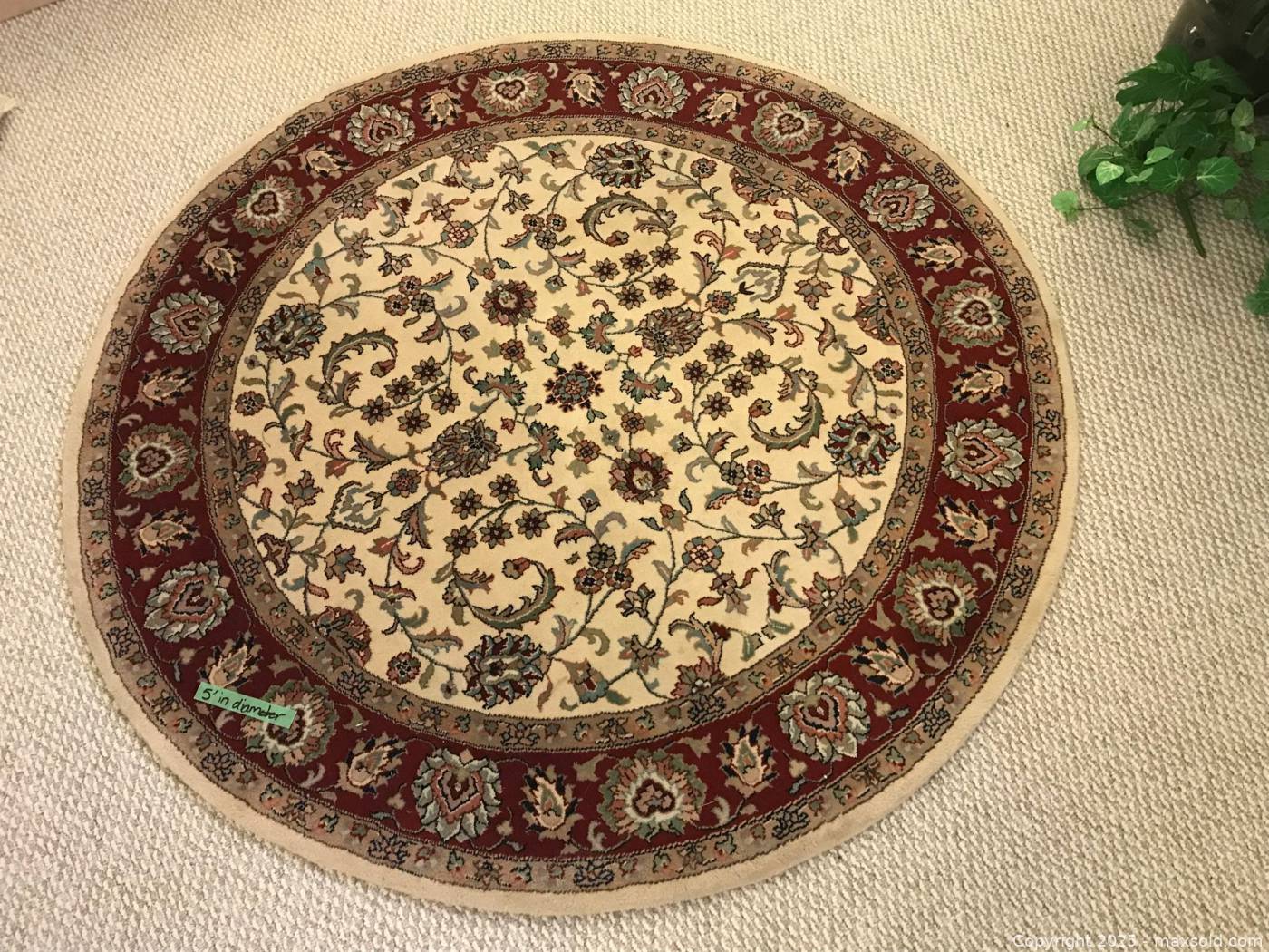 Two oriental style area rugs | Maxsold