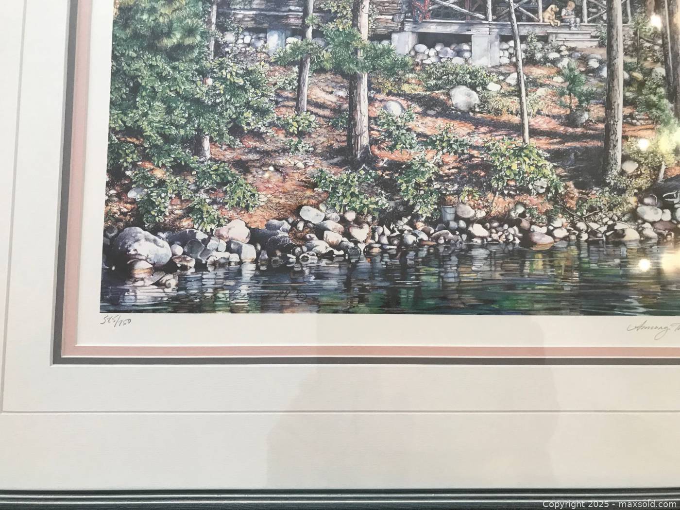 Two framed signed numbered Laura Berry prints | Maxsold