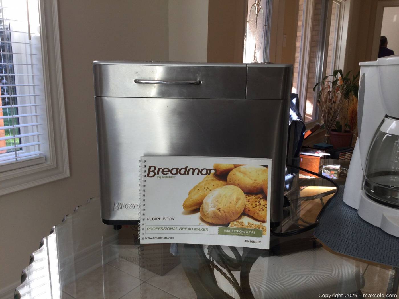 Breadman bread maker, Black & Decker 12-cup coffee maker, Black ...