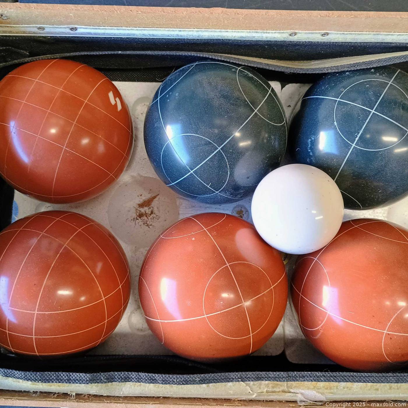 Sportcraft bocce ball set with pallino | Maxsold