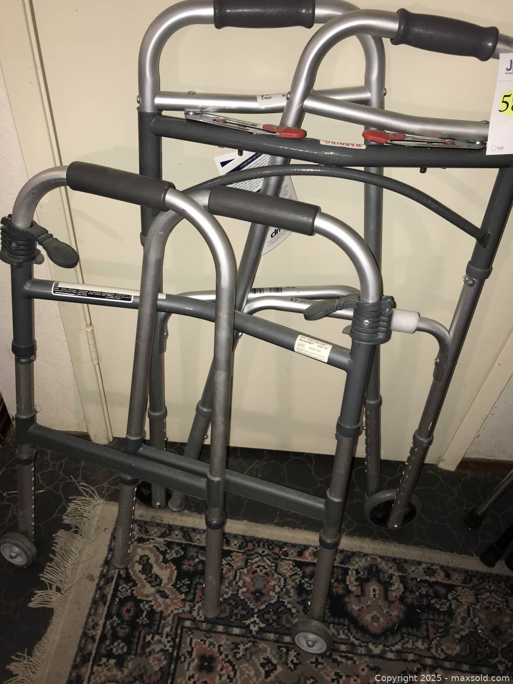 Canes, Crutches And Folding Walkers | Maxsold