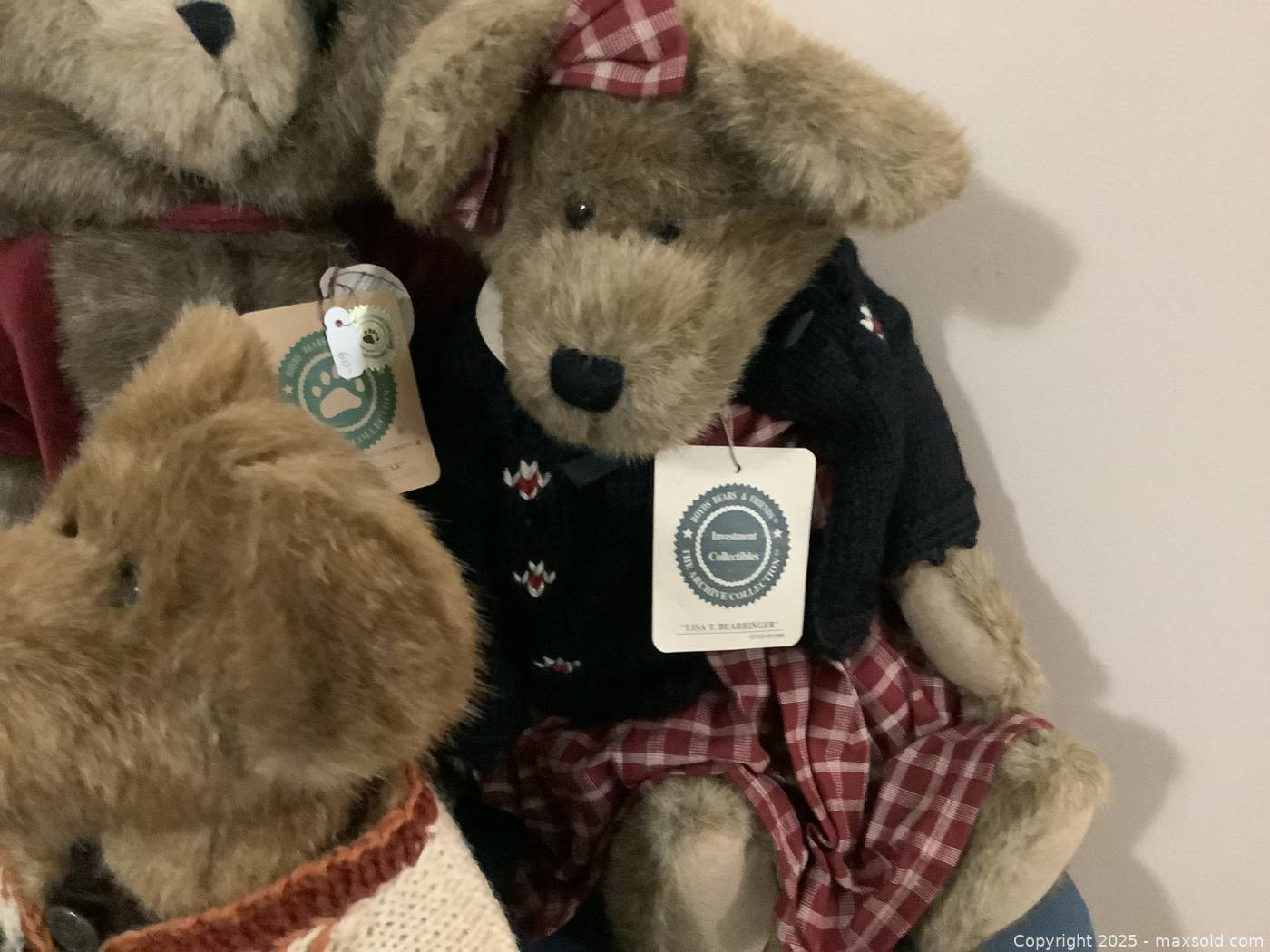 Boyds plush collectible bears set of 8 | Maxsold