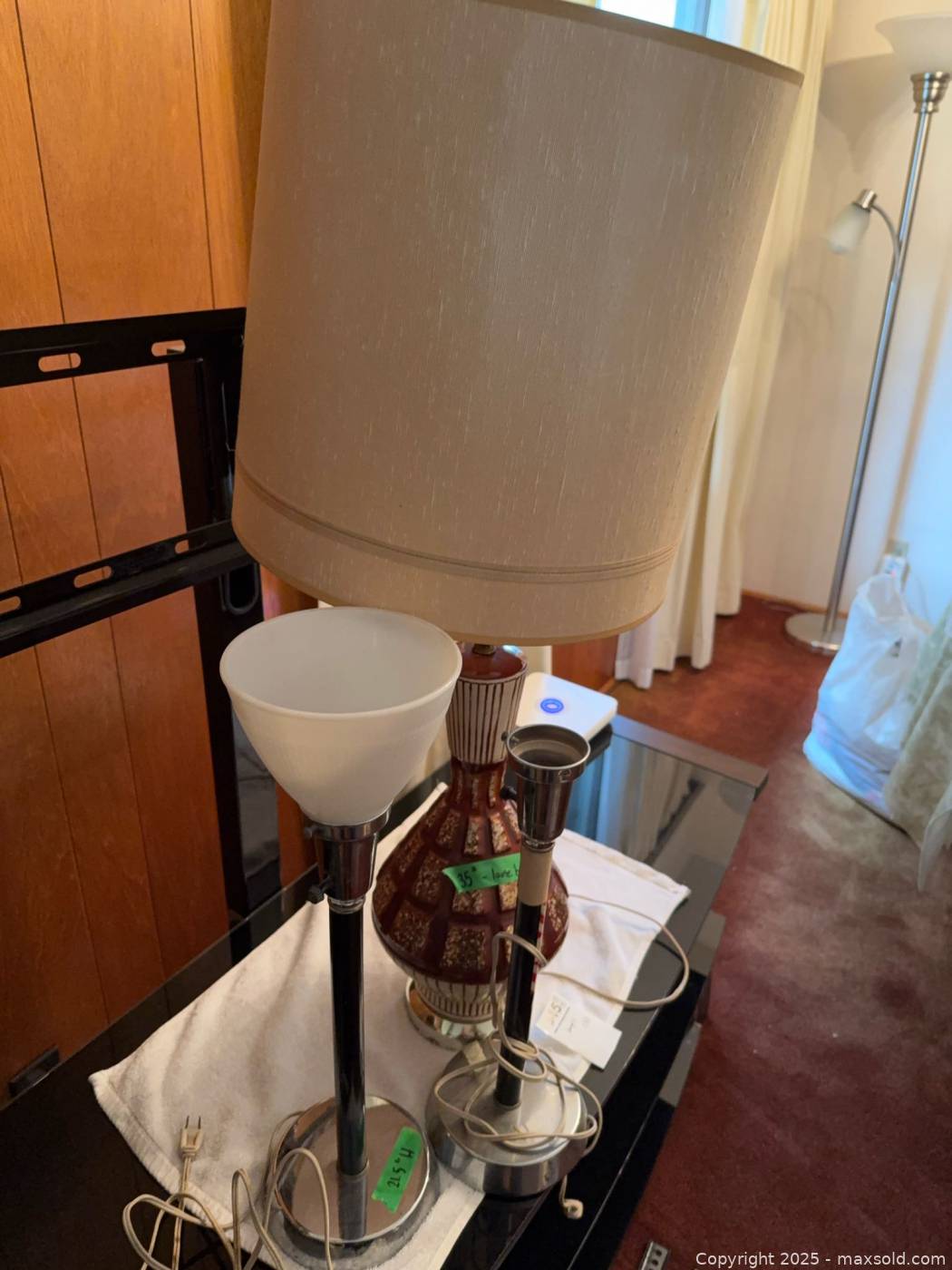 Set of 3 Table Lamps/Bases | Maxsold