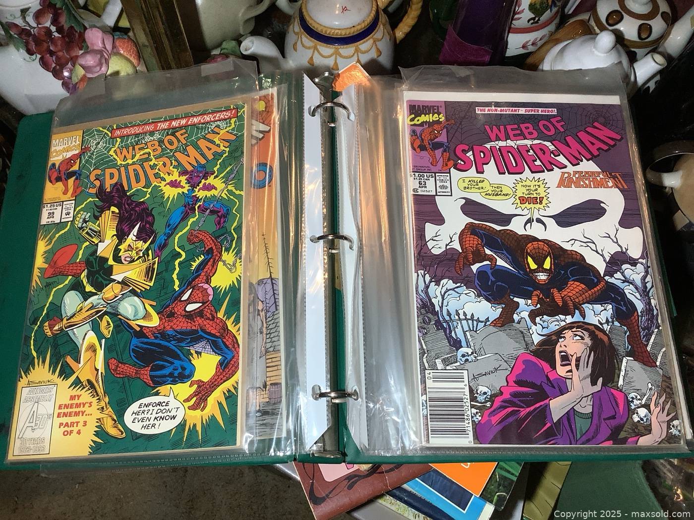 Spider-Man Comic Book Binder Collection | Maxsold