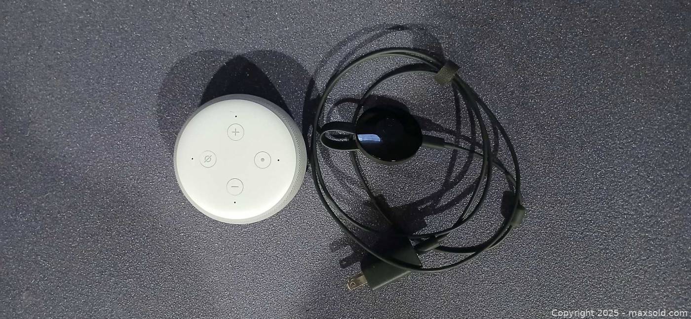 Amazon Echo Dot 3rd Gen & Google Chromecast | Maxsold