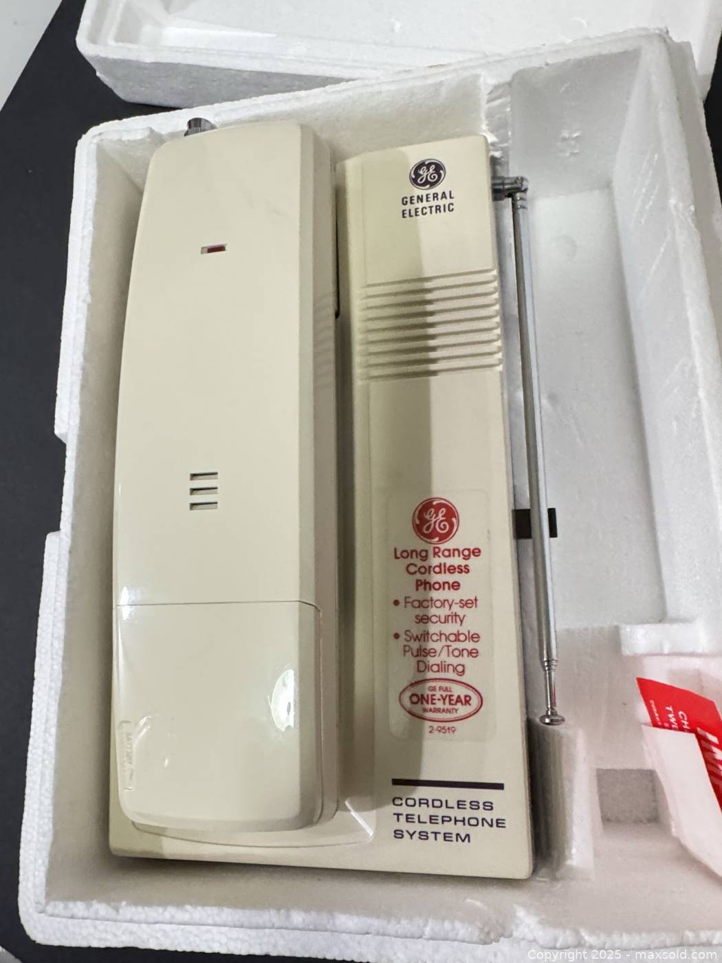 GE long-range cordless phone system NOS | Maxsold