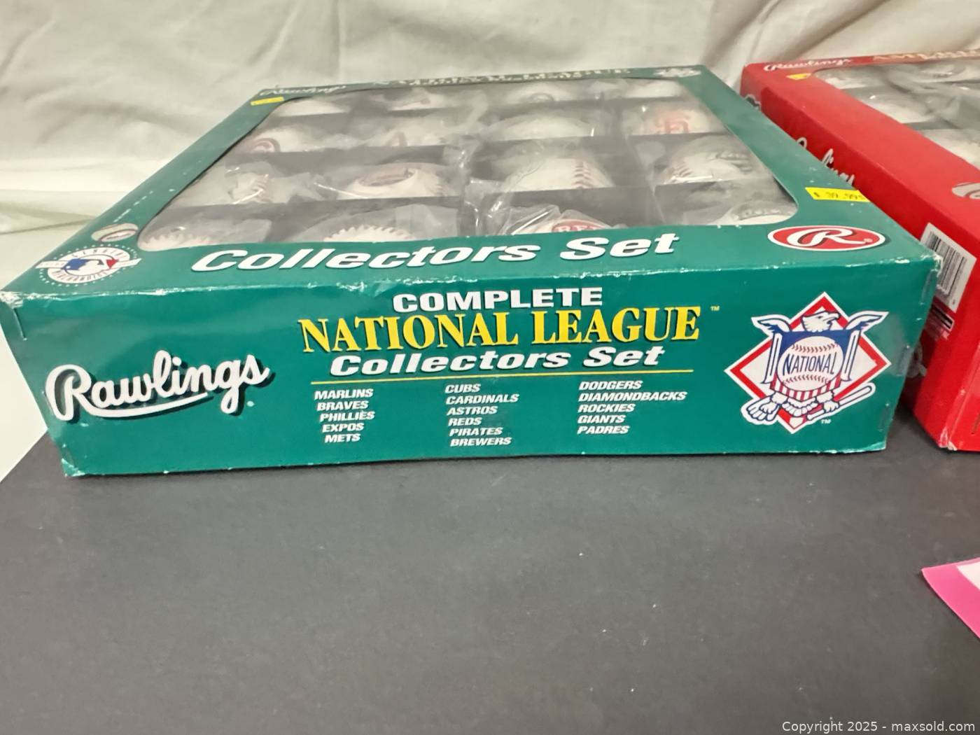 Rawlings Complete AL & NL Collectors Baseball Sets | Maxsold