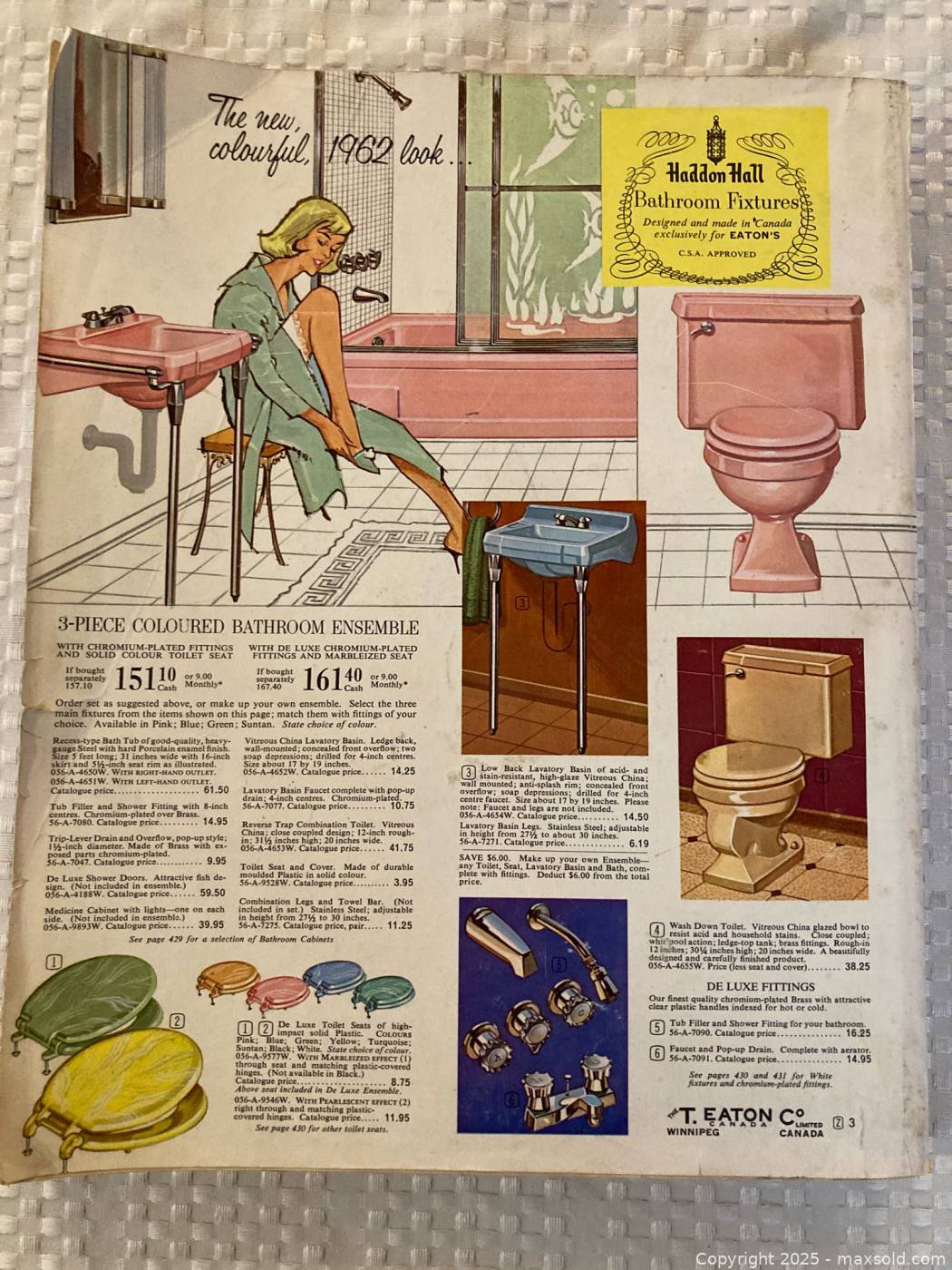 Eaton’s of Canada Spring and Summer 1962 catalogue | Maxsold
