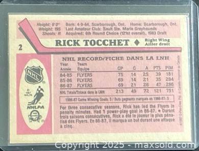 1987-88 O-Pee-Chee Rick Tocchet Card #2 | Maxsold