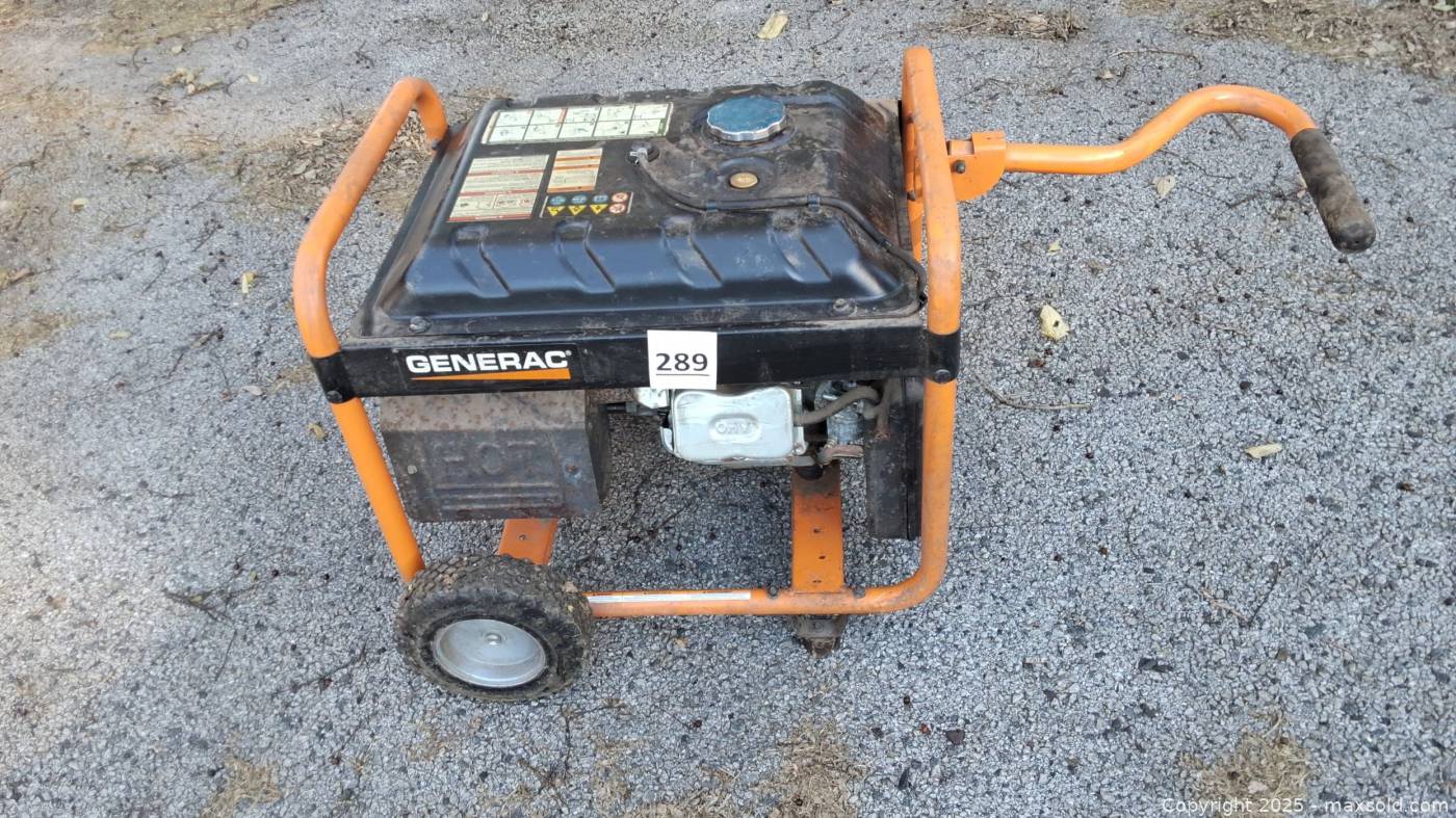 Generac GP5500 portable generator | Maxsold