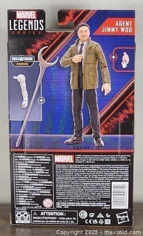 Marvel Legends Agent Jimmy Woo 6" Figure | Maxsold