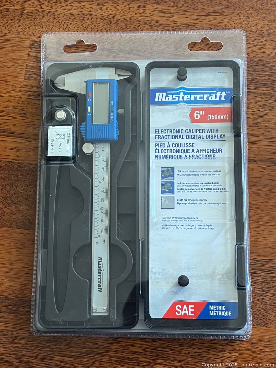 Mastercraft 6" Electronic Digital Caliper | Maxsold