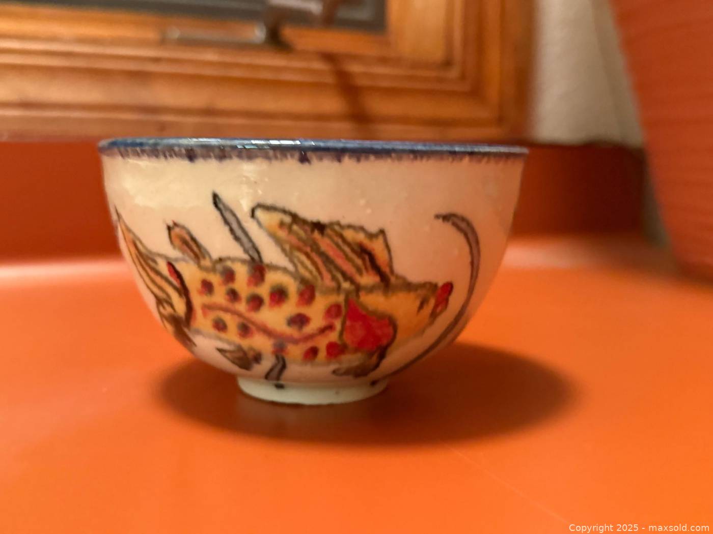 Vintage Chinese Hand-Painted Fish Bowl | Maxsold