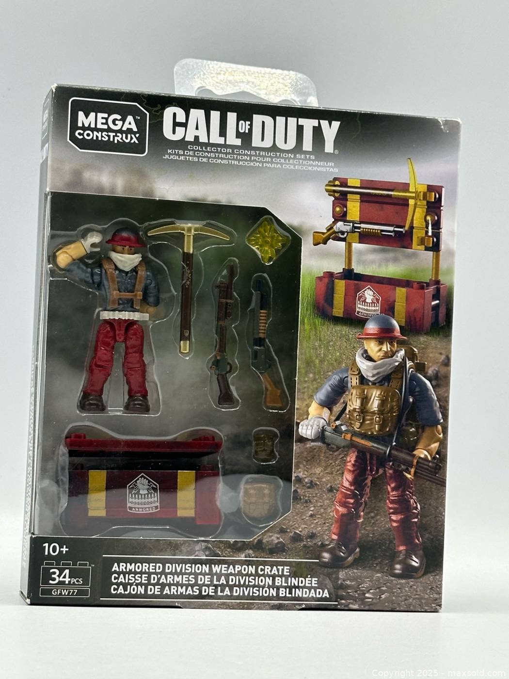 Mega Construx Call of Duty Armored Division Weapon Crate building set ...