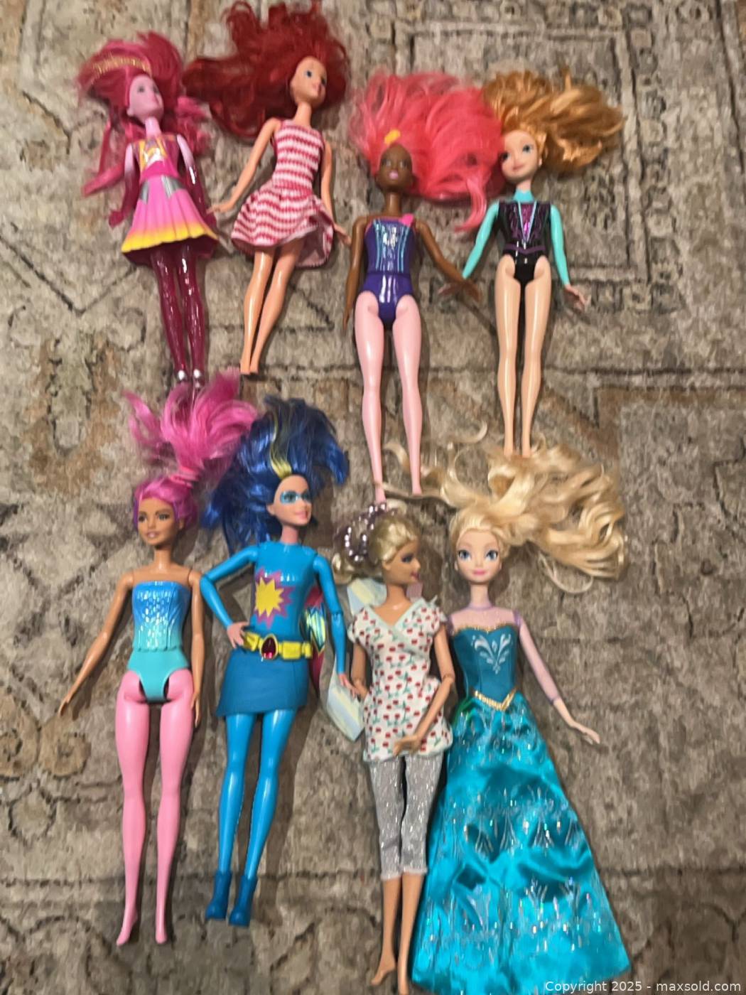 Barbie dolls and unicorn | Maxsold