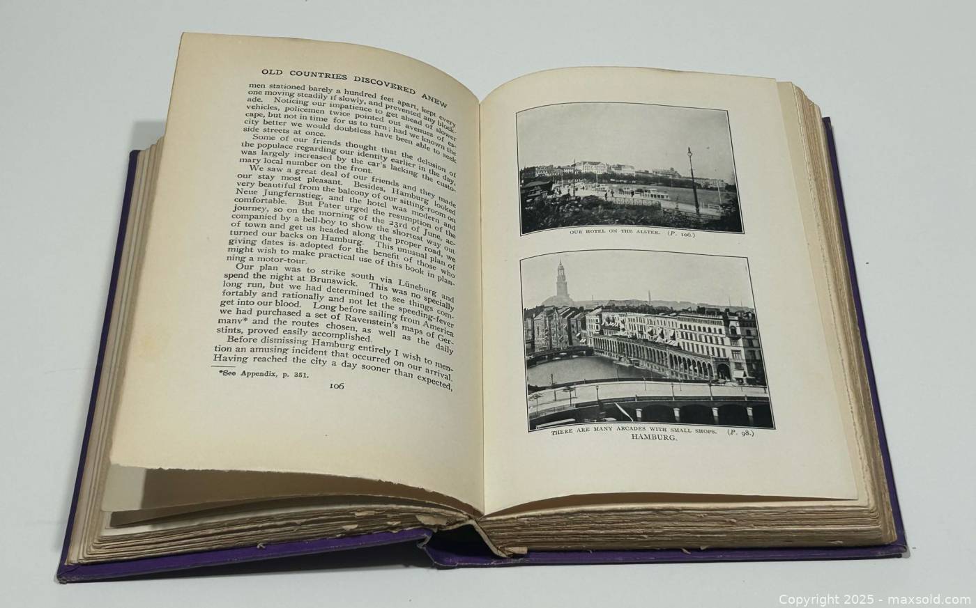 1913 Old Countries Discovered Anew hardcover | Maxsold