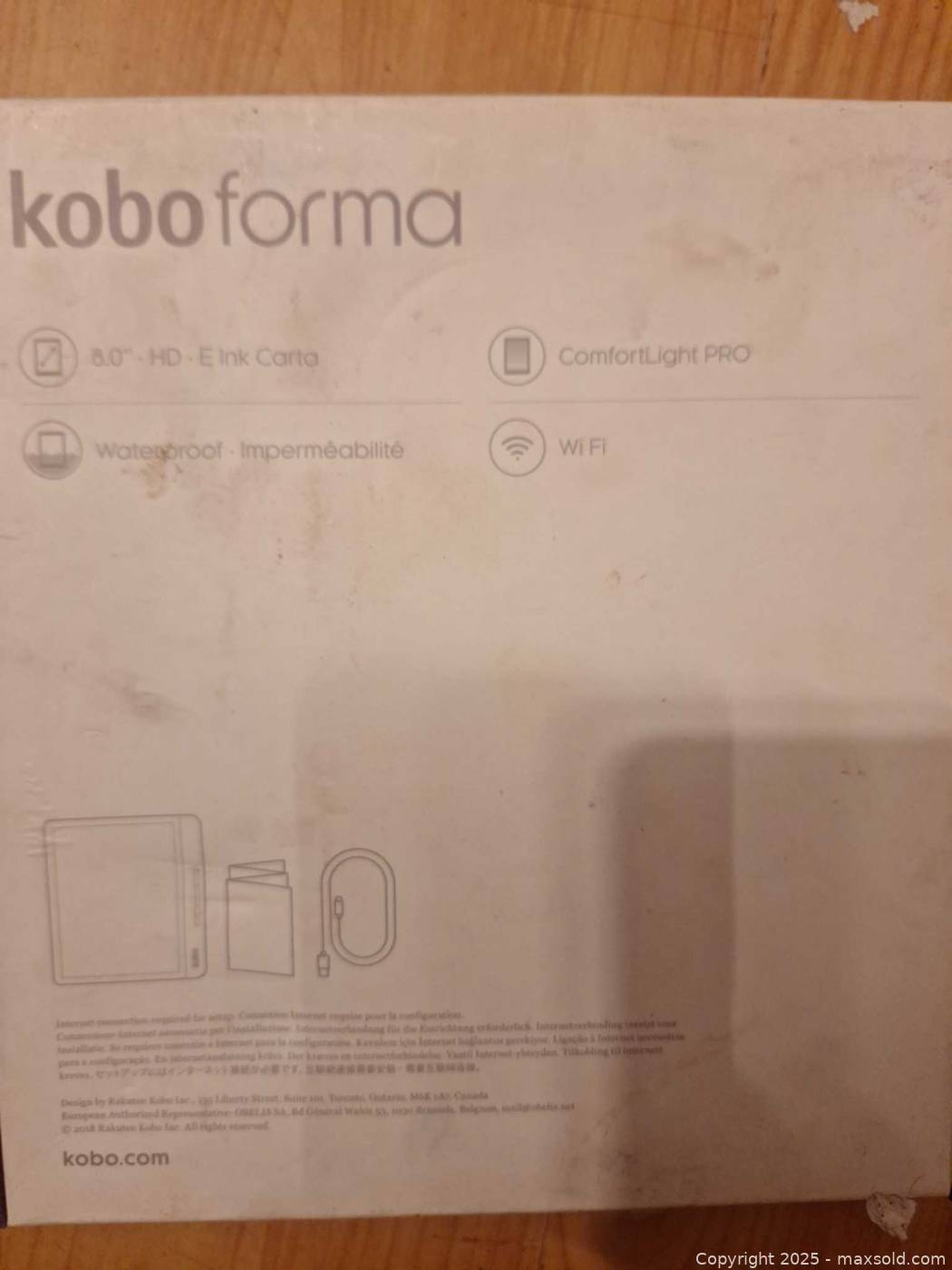 Kobo Forma 8" e-reader new in box | Maxsold