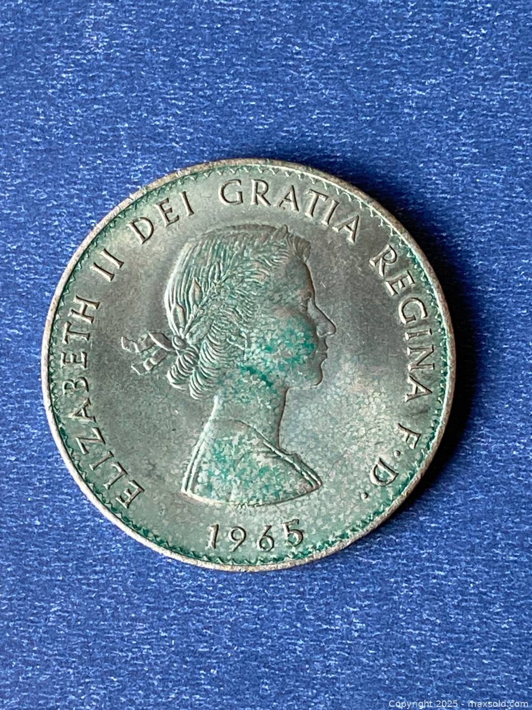 1965 Churchill UK Commemorative Crown Coin | Maxsold