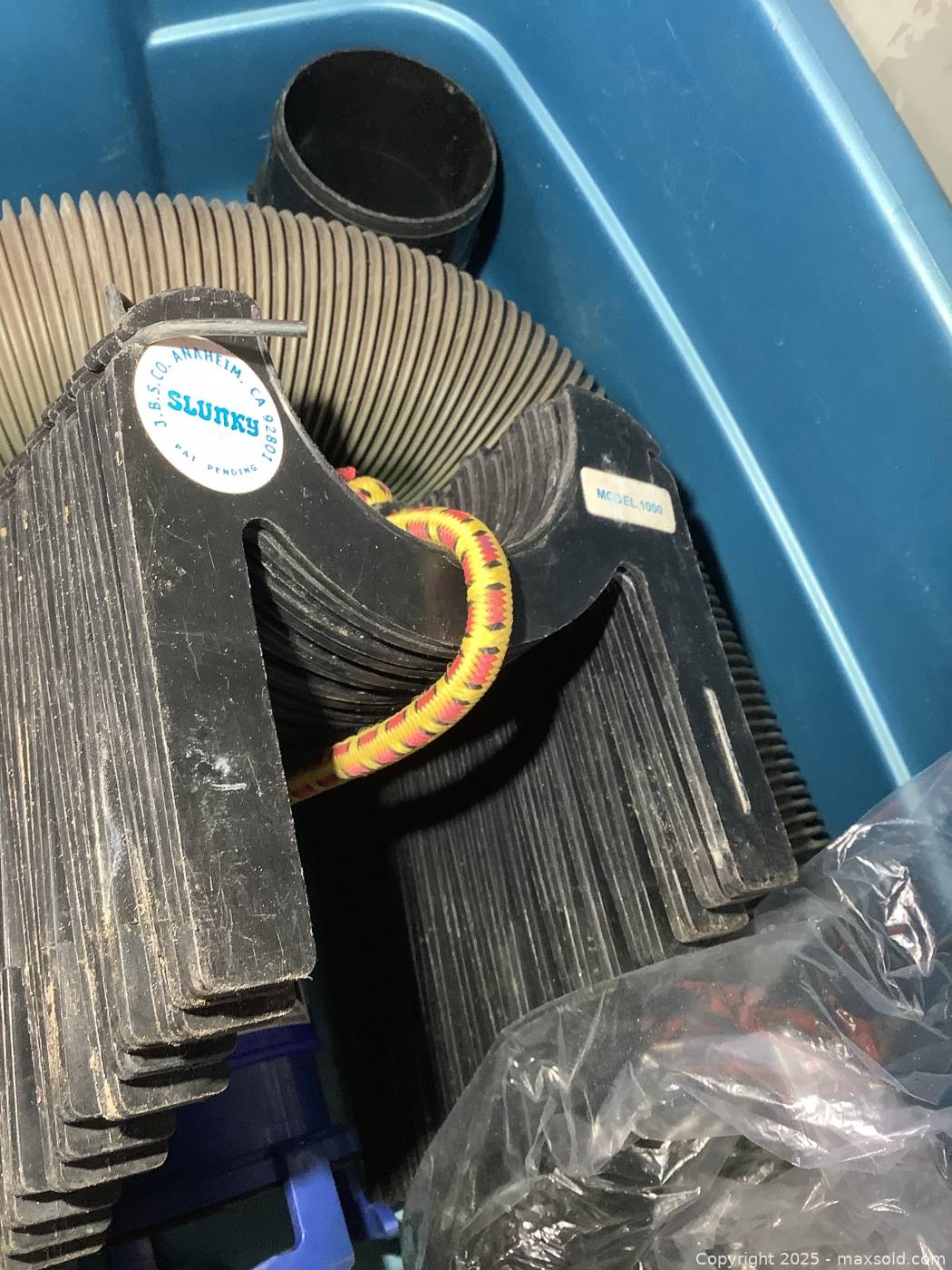RV sewer hose with support stands | Maxsold