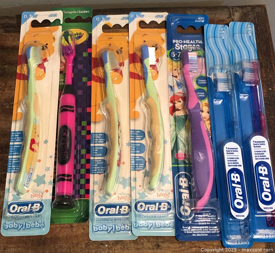 Oral-B kids toothbrushes, 7 new | Maxsold