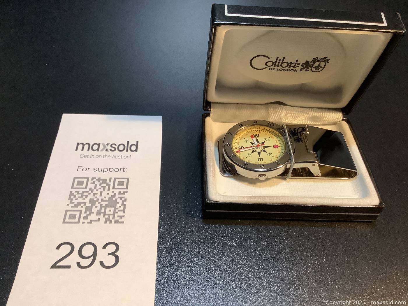 Colibri of London money clip watch | Maxsold