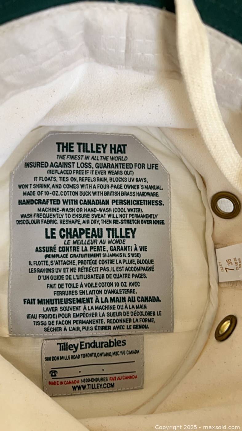 Tilley Endurables Hat With Six International Baseball Caps | Maxsold