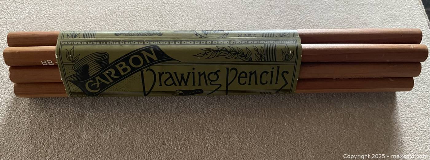 12 pack E. Wolff & Son carbon drawing pencils | Maxsold