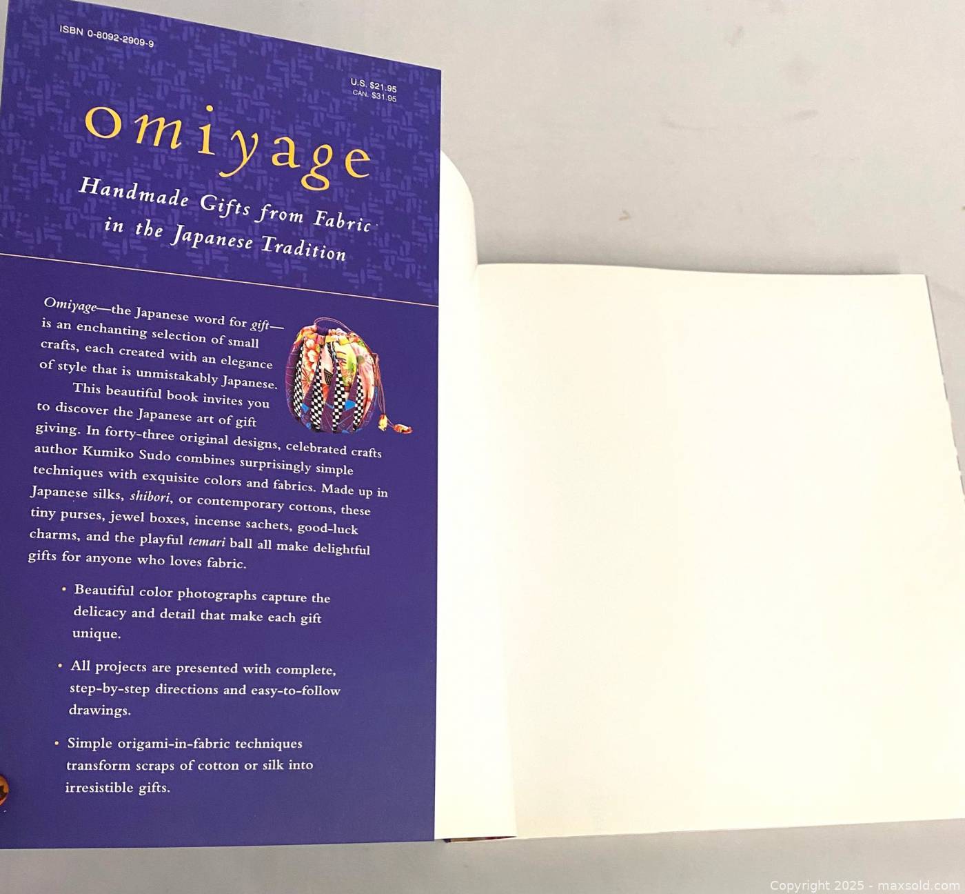 Omiyage: Handmade Gifts from Fabric in the Japanese Tradition craft ...