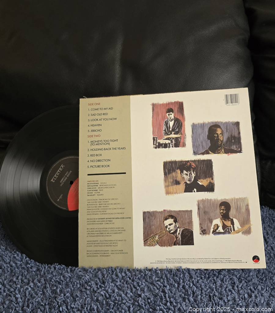 Simply Red Picture Book vinyl record | Maxsold