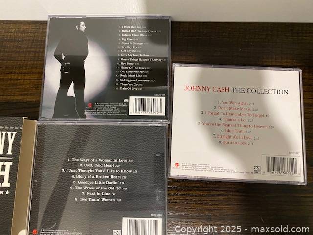 Johnny Cash 3-CD Box Set | Maxsold